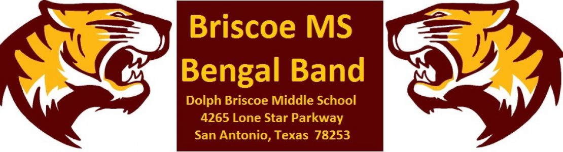Briscoe MS Fight Song Music - Bengal Band